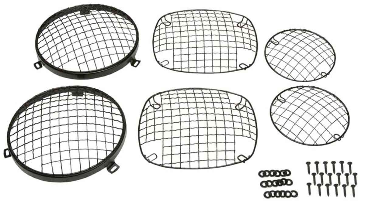 Kentrol Mesh Light Guard Set for 1976-1986 Jeep CJ 50465 – Kentrol Inc.
